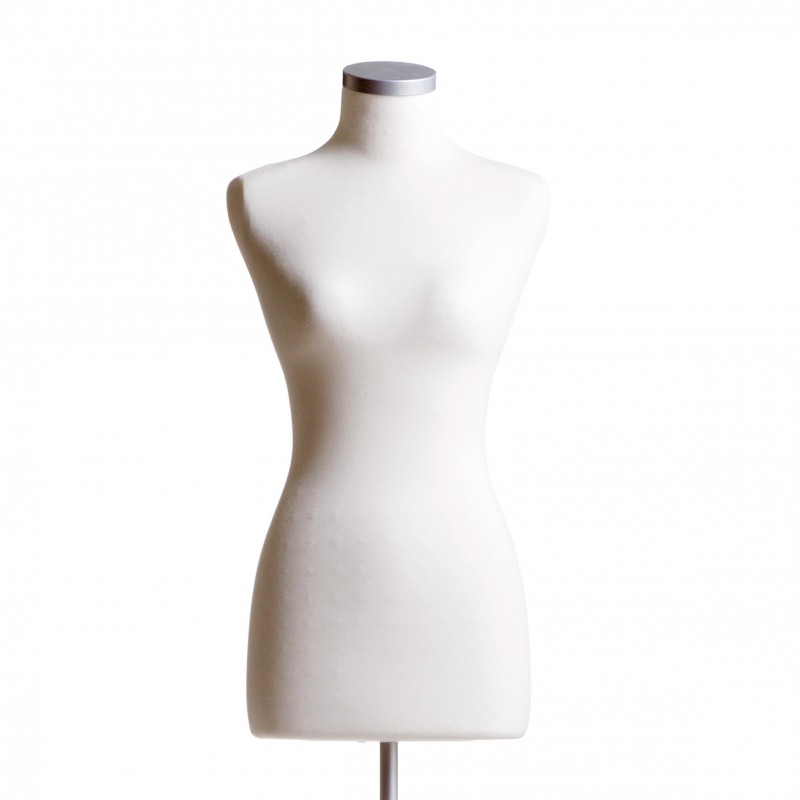 Female Bust in Styrofoam – Torso Dress Form - Deco4shops